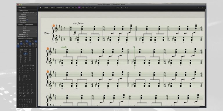 Logic Pro X Score Editor Tutorial - Pro Mix Academy