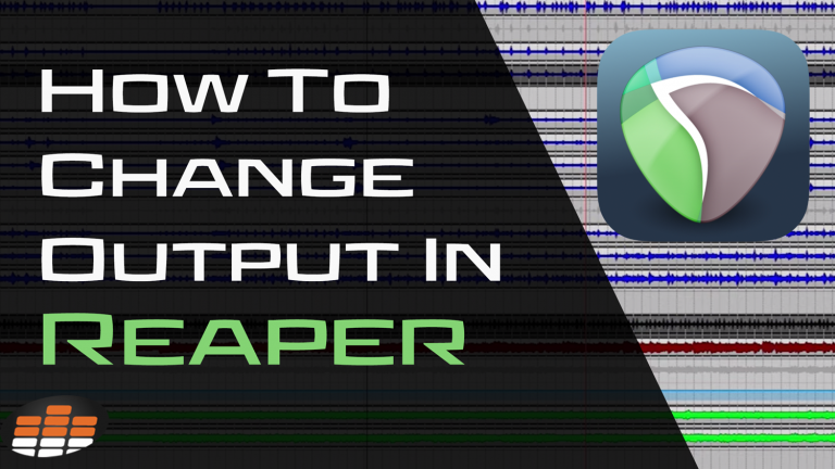 How To Change Output In Reaper - Pro Mix Academy