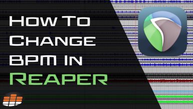 How To Change BPM In Reaper - Pro Mix Academy