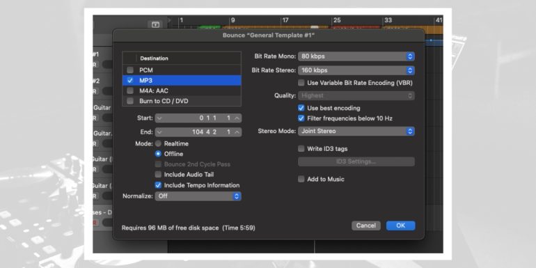 How to Export a Logic Project as an MP3 - Pro Mix Academy