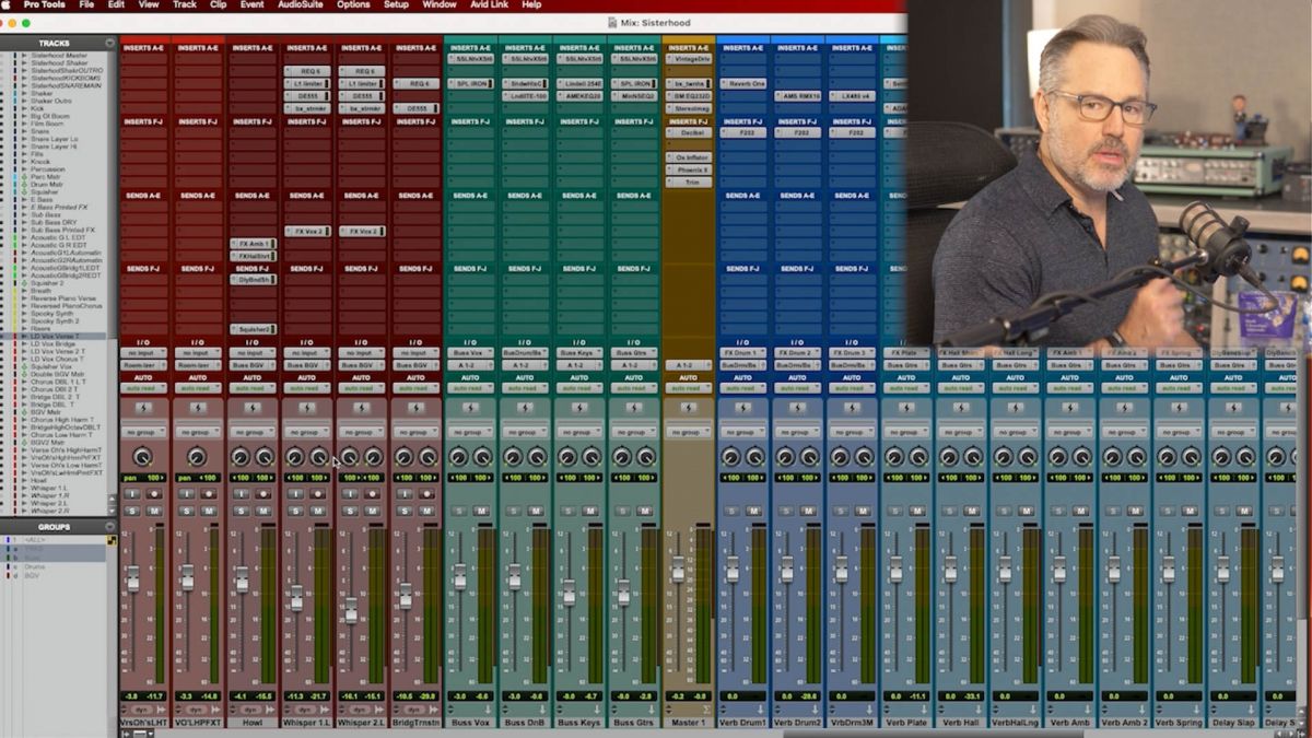 Joe Carrell Mixing Mackenzie Johnson - Pro Mix Academy